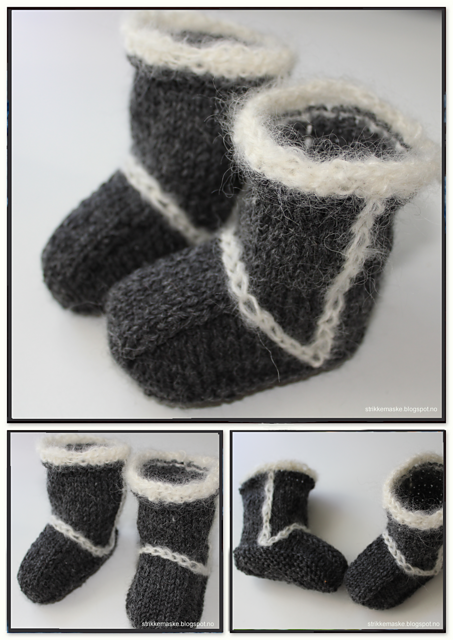Ravelry: Baby Uggs pattern by StrikkeBea