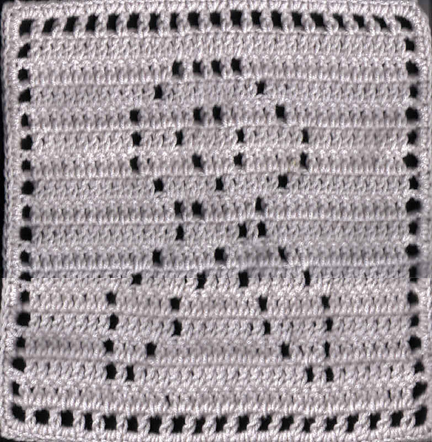 Ravelry: Big Ribbon Square pattern by Amelia Beebe