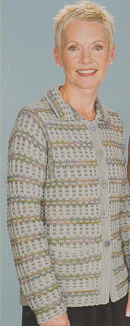 Ravelry: Slip Stitch Tweed Jacket pattern by Kennita Tully