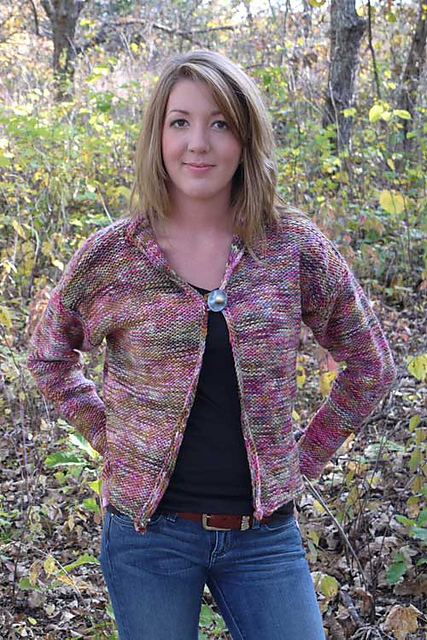Ravelry: Loose Collared Jacket pattern by Kennita Tully