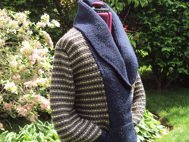 Ravelry: #15 Shawl Collar Tunic pattern by Mari Lynn Patrick