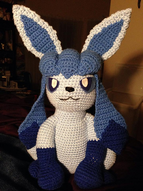 Ravelry: Glaceon (Pokémon) pattern by Karen Williamson