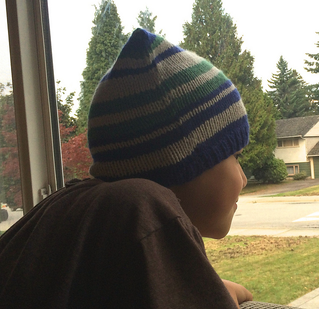 Ravelry: Stripey Tube Hat pattern by Jennifer Beever