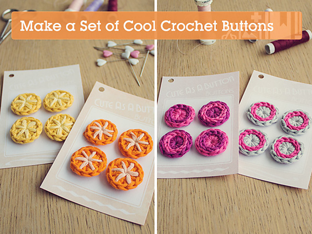 Ravelry: Cool Crochet Buttons pattern by Marinke Slump