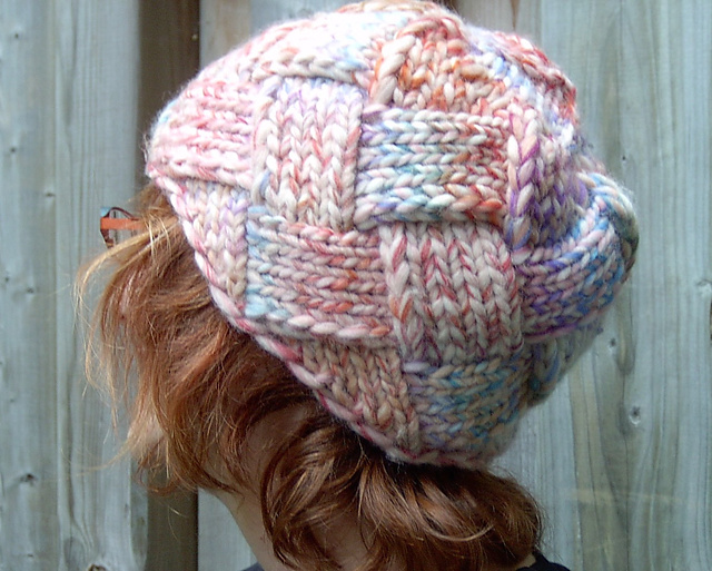 Ravelry: Entrelac Hat pattern by Kate Atherley