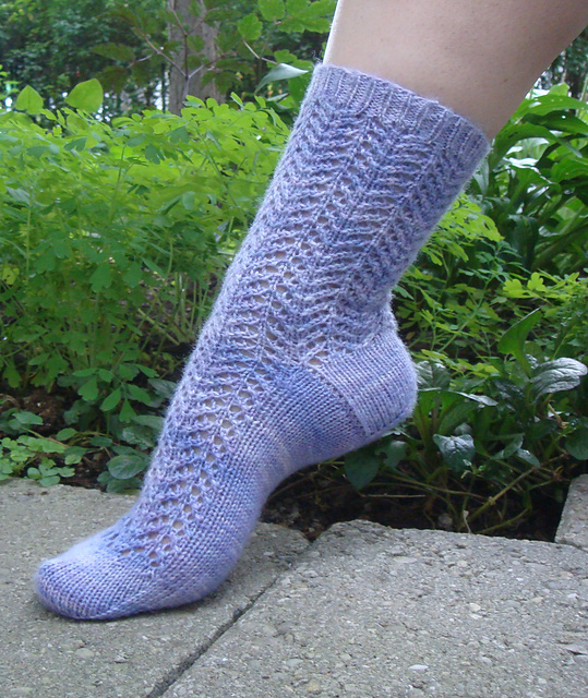 Ravelry: February Lady Sock pattern by Kate Atherley