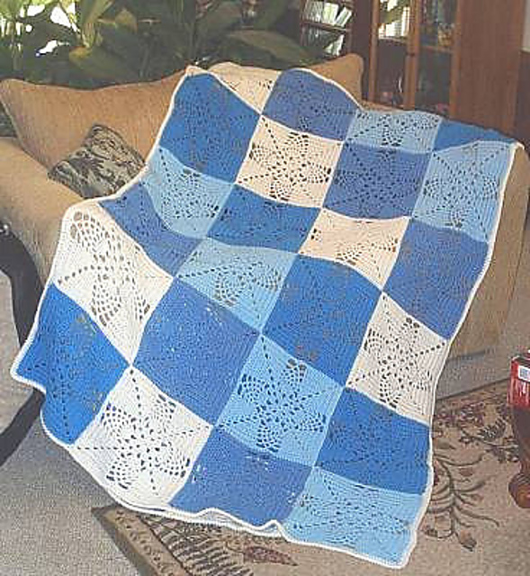 Ravelry: Pineapple Pillowghan pattern by Priscilla Hewitt