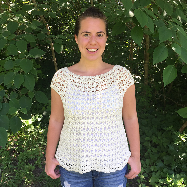 Ravelry: Sweetie Darling Top pattern by With Love From Molly