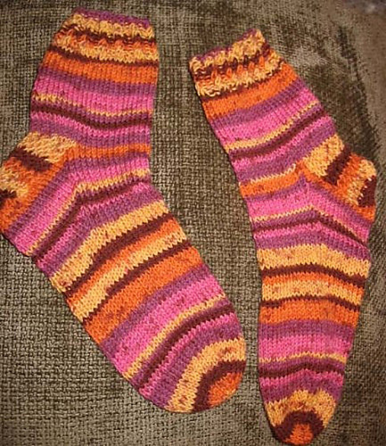 Ravelry: Twisted Rib Crazy Socks pattern by Jill L. Schaefer