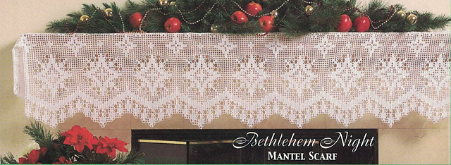 Ravelry: Bethlehem Night Mantel Scarf pattern by Hartmut Hass