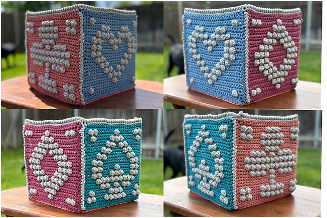 Ravelry: Playing Card Suit Squares pattern by Wendy Maruna