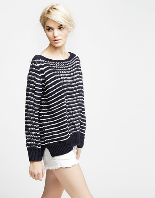 Ravelry: RIVIERA SWEATER pattern by Wool and the Gang