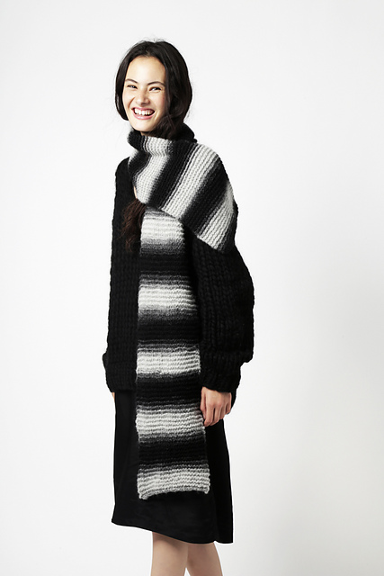 Ravelry: Me Time Scarf pattern by Wool and the Gang
