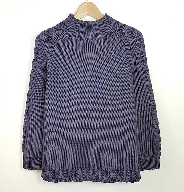 Ravelry: Women's Chunky Scooped Hem Sweater pattern by Wool Baa