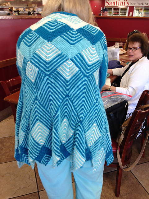 Ravelry: woolkin's My Harlequin Swagger Jacket