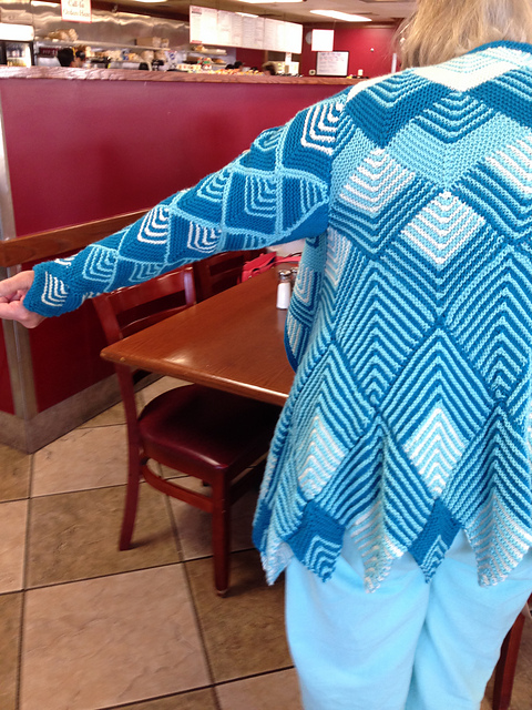 Ravelry: woolkin's My Harlequin Swagger Jacket