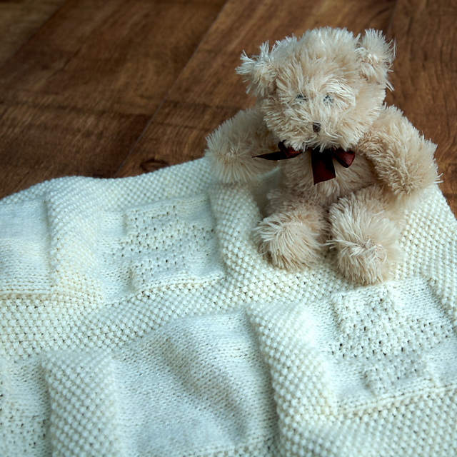 Ravelry: Textured Baby Blanket pattern by Kate Turton