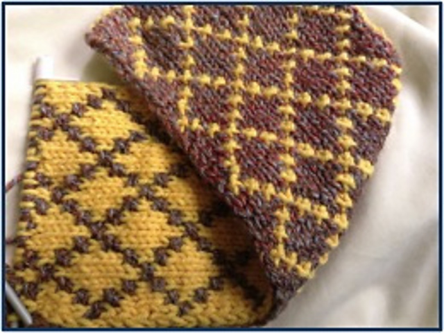 Ravelry: Chain Link Fence pattern by Lois M. Miller