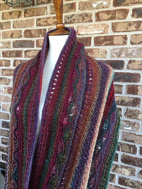 Ravelry: wrenknits' Stitch Sampler Shawl