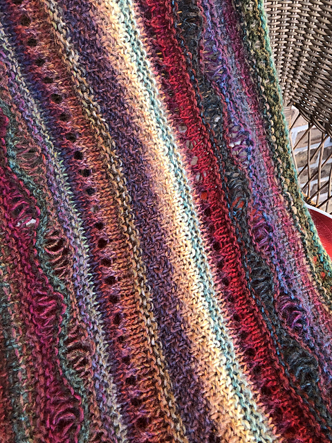 Ravelry: wrenknits' Stitch Sampler Shawl
