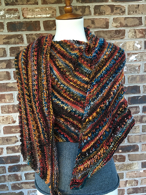 Ravelry: wrenknits' Woodland Wrap
