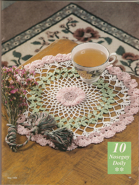 Ravelry: Nosegay Doily pattern by Ruth Shepherd