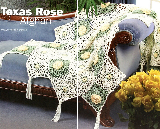 Ravelry: Texas Rose Afghan pattern by Rena V. Stevens