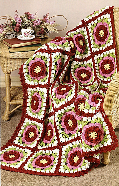 Ravelry: Wild Roses pattern by Carolyn Christmas