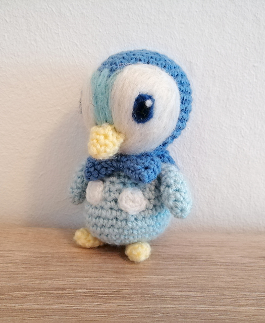 Ravelry: Piplup (Pokemon) pattern by Rina Mogryna Art