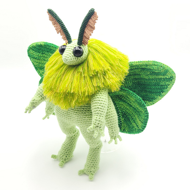 Ravelry: Moth Doll (Art Doll Version) pattern by Xen's Frens