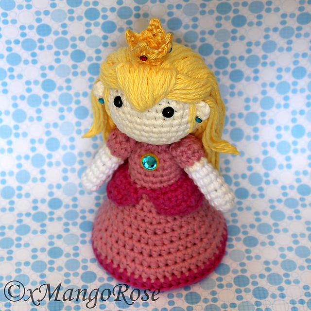 Ravelry: Princess Peach Amigurumi Doll pattern by Wendy Korz