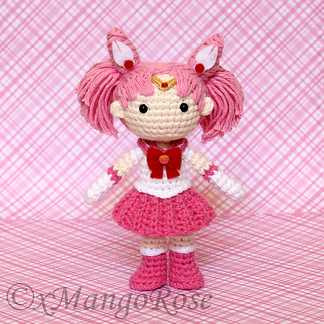 Ravelry: Sailor Chibi Mini Moon Amigurumi Doll pattern by Wendy Korz