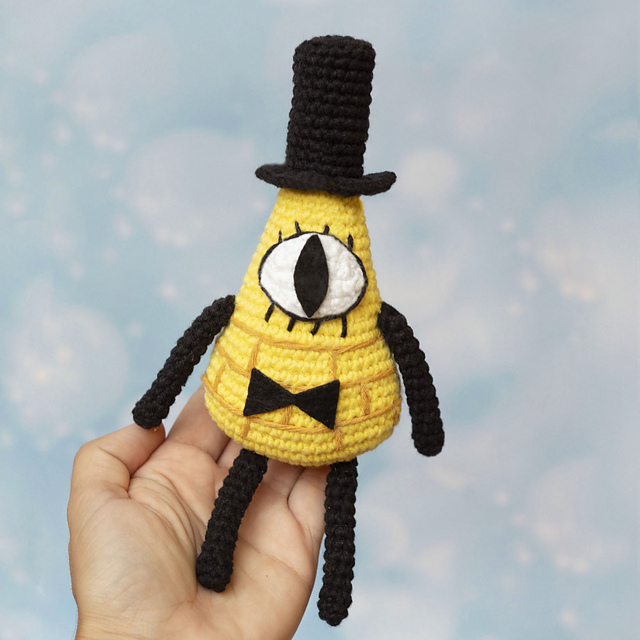 Ravelry: Bill Cipher Gravity Falls pattern by Nerea Gomis
