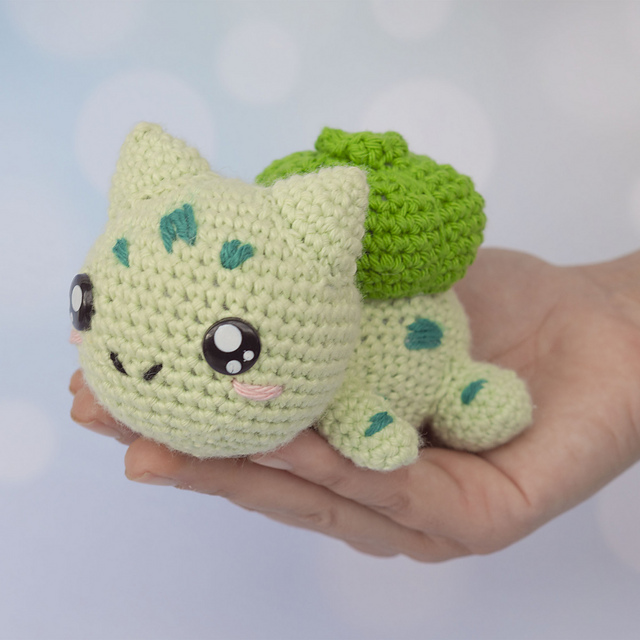 Ravelry: Bulbasaur Pokémon Amigurumi pattern by Nerea Gomis