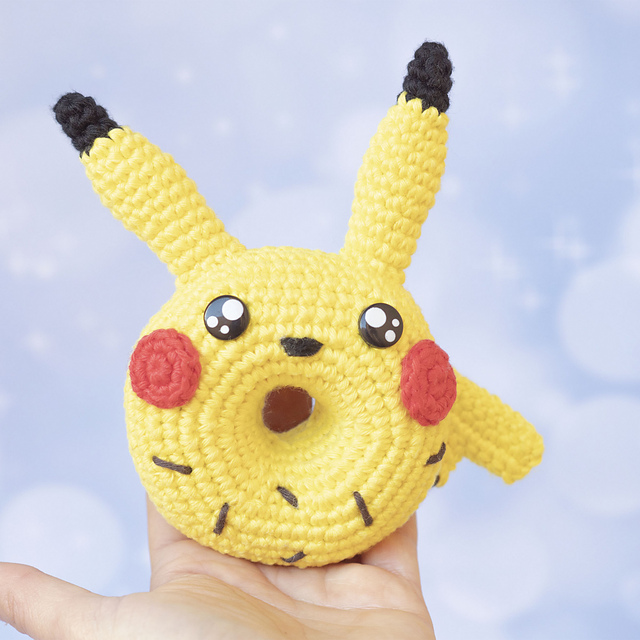 Ravelry: Poké donut Pikachu pattern by Nerea Gomis