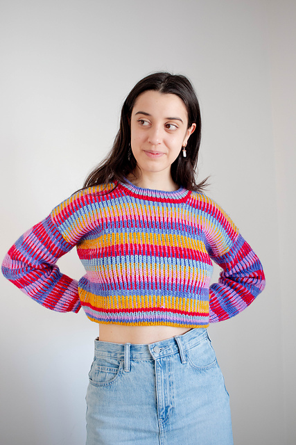 Ravelry: Minas Sweater pattern by Cecilia Lalanne & Gabriella Calderini