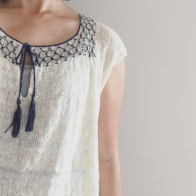 Ravelry: p16 Smocked Tunic スモッキングチュニック pattern by michiyo