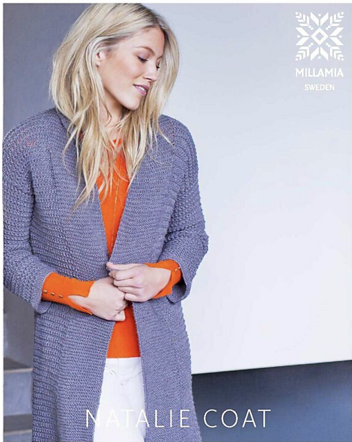 Ravelry: Natalie Kimono Coat pattern by MillaMia Sweden