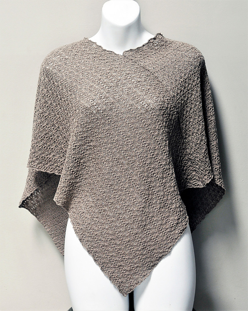 Ravelry: Tuck-Lace Poncho pattern by Yanna Ostrovskiy