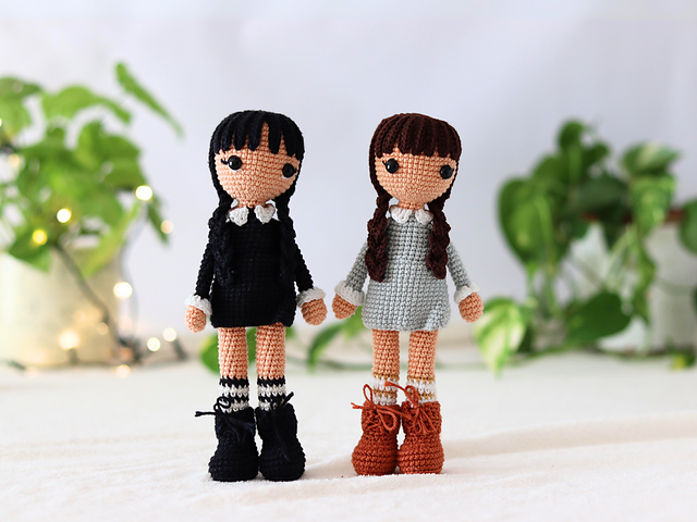 Ravelry: Lisa, amigurumi doll pattern by yarn acadabra