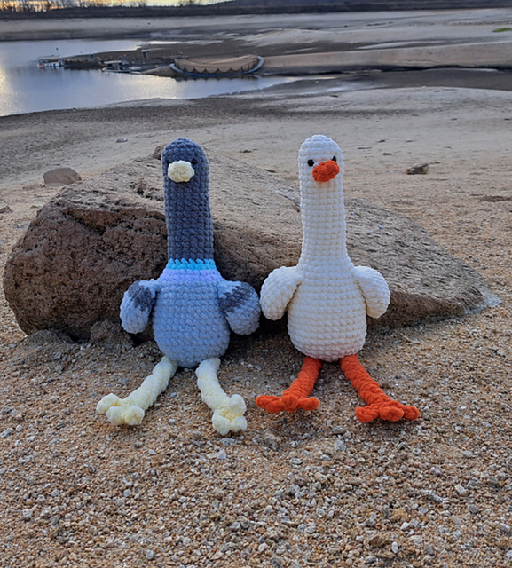 Ravelry: Duck and pigeon 2 in 1 pattern by Tony Mihaylov