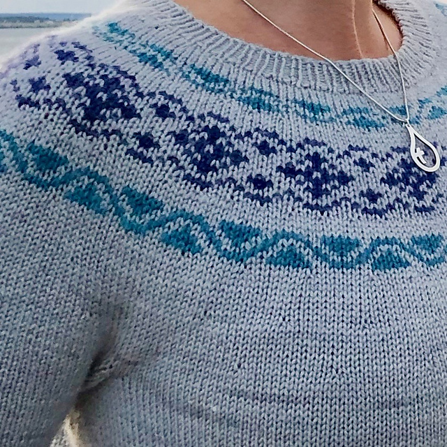 Ravelry: Bålgård Sweater pattern by Anna Friberg