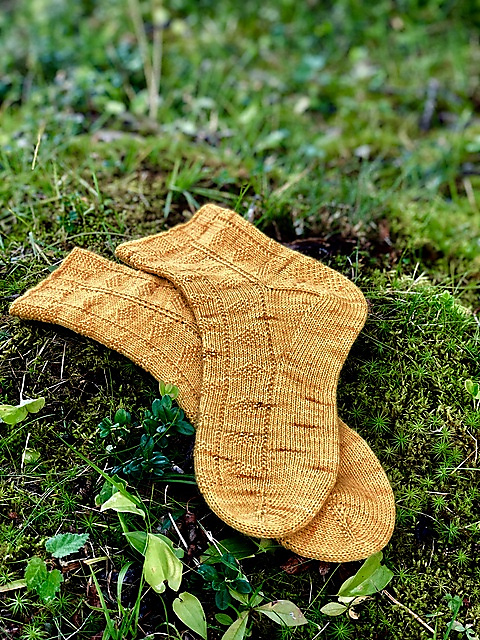 Ravelry: Hjortron Socks pattern by Anna Friberg