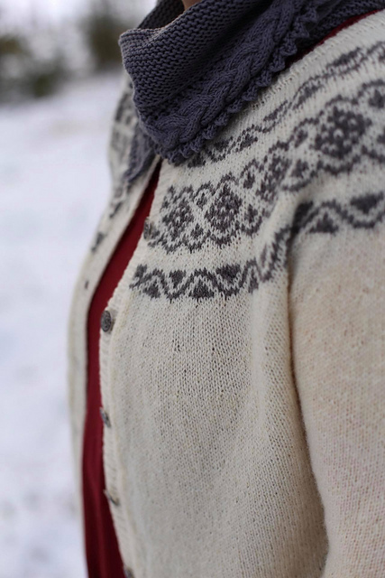 Ravelry: Bålgård Cardigan pattern by Anna Friberg