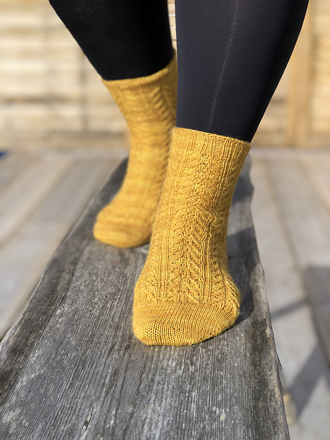 Ravelry: Norrfällsviken Socks pattern by Anna Friberg