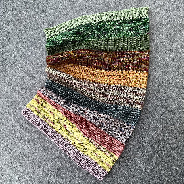 Ravelry: Bohem's Advent Cowl pattern by Anna Friberg
