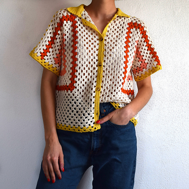 Ravelry: Häkelhemd pattern by Chiara Bono