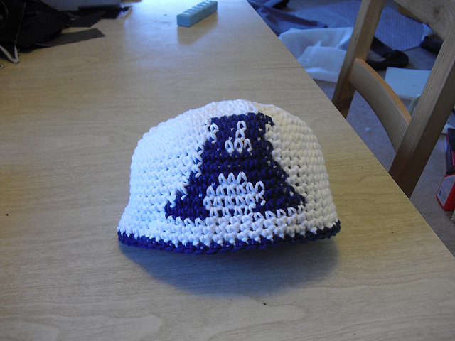 Ravelry: Hat with Block letter A pattern by Patrice Nielson