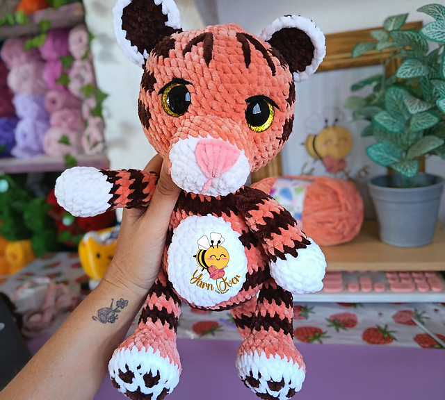 Ravelry: Stripes the tiger pattern by Yarn over with Natasha Smuts