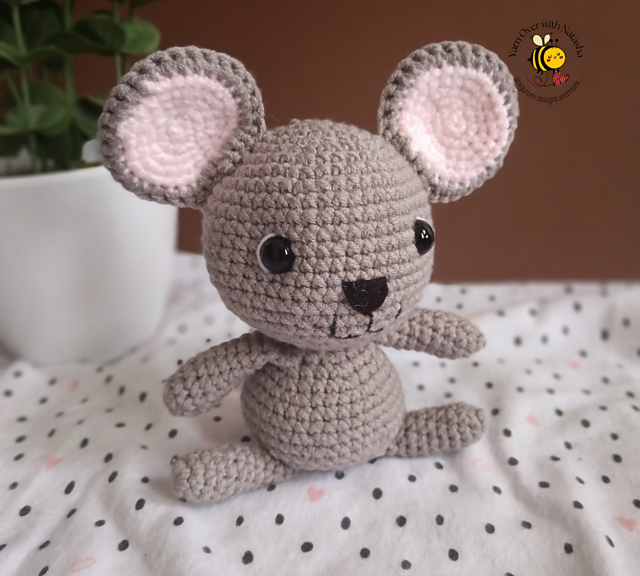 Ravelry: binky mouse amigurumi pattern by Yarn over with Natasha Smuts